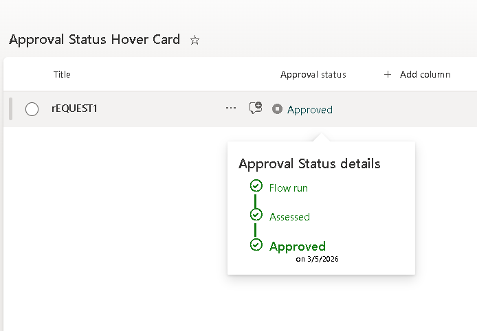 SharePoint Approval Status Hover Card (PnP Pattern) — A Publish-Ready ...